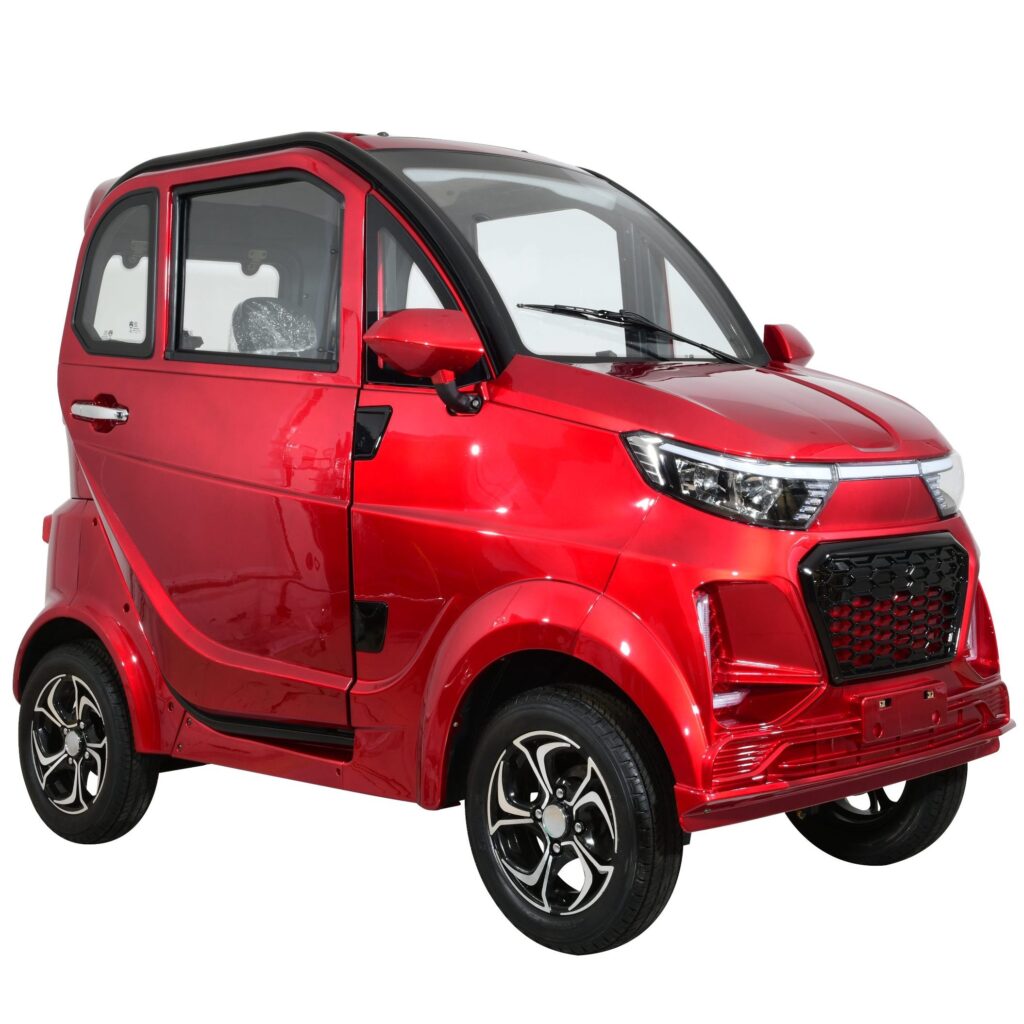 Q Express Fully Enclosed Cabin Scooter - Heavy Duty Mobility